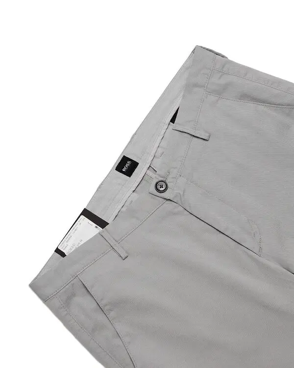 Hugo Boss Straight Leg Casual Pants - Gray