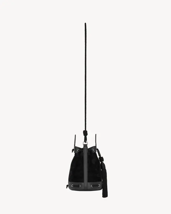 Saint Laurent Anja Suede Bucket Bag