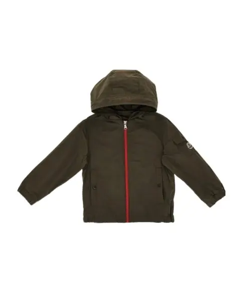 Moncler Logo Patch Hooded Jacket