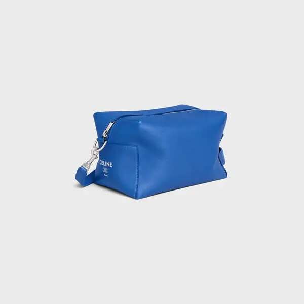 Celine Crossbody Bag In Smooth Calfskin - Oxygen Blue