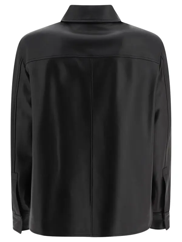 Loewe Logo Debossed Overshirt