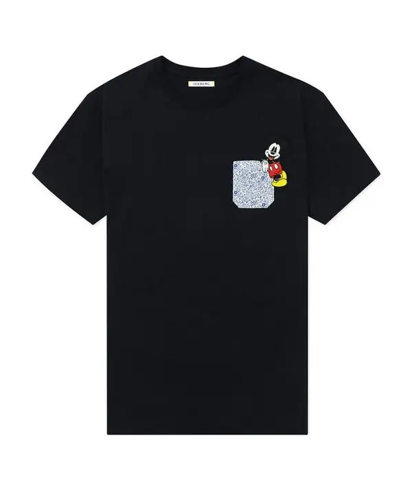 Iceberg Printed T-shirt - Black