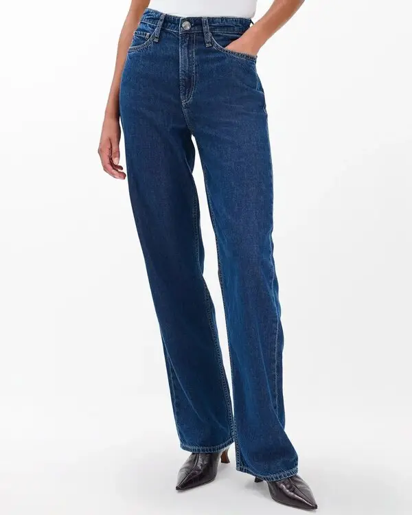 RAG  BONE Rag & Bone High-rise Wide-leg Jeans