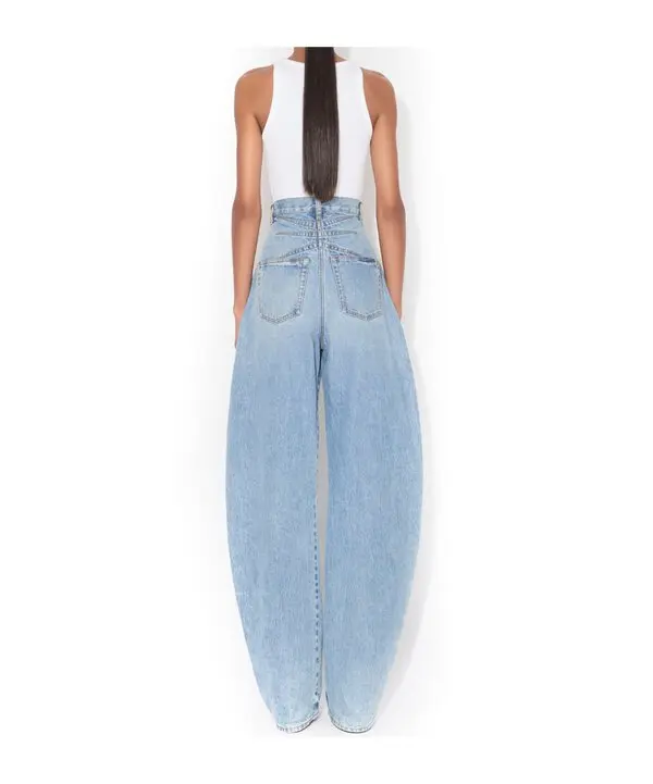 Alaïa Ribbed Tank Top With Darts - Blanc