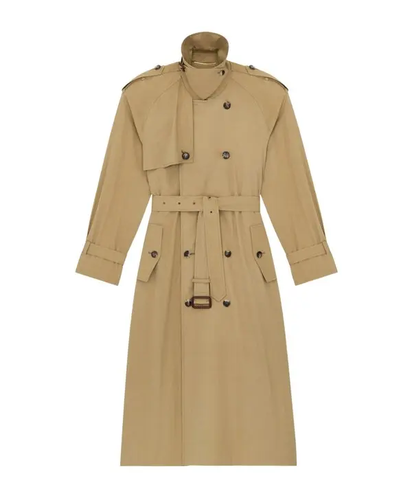 Saint Laurent Double-breasted Trench Coat