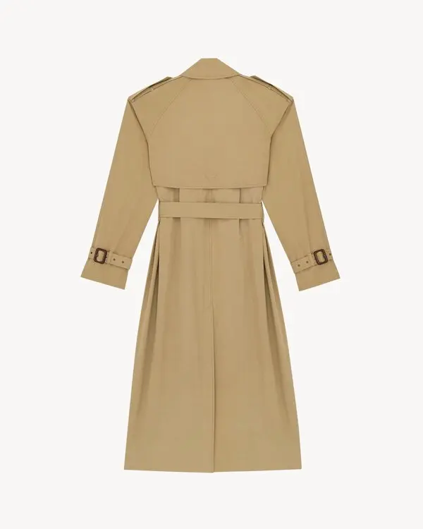 Saint Laurent Double-breasted Trench Coat
