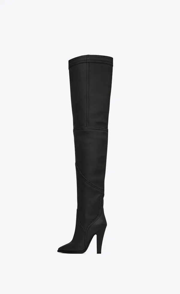 Saint Laurent Kensington Over-the-knee Boots