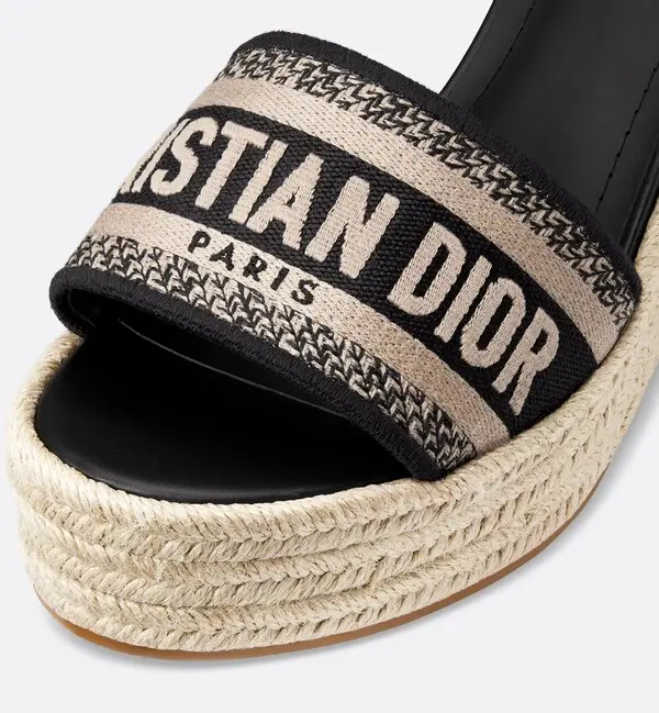 Dior Dway Wedge Sandal