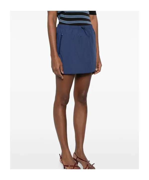 Gucci Drawstring Zip Skirt