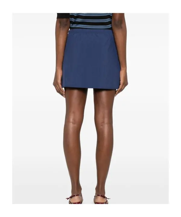 Gucci Drawstring Zip Skirt