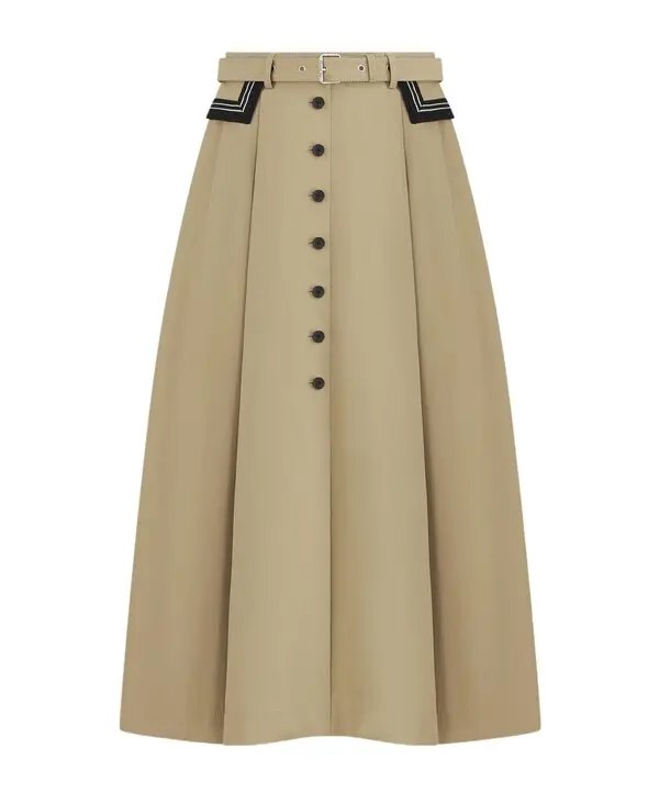 Dior Mid-length Flared Skirt