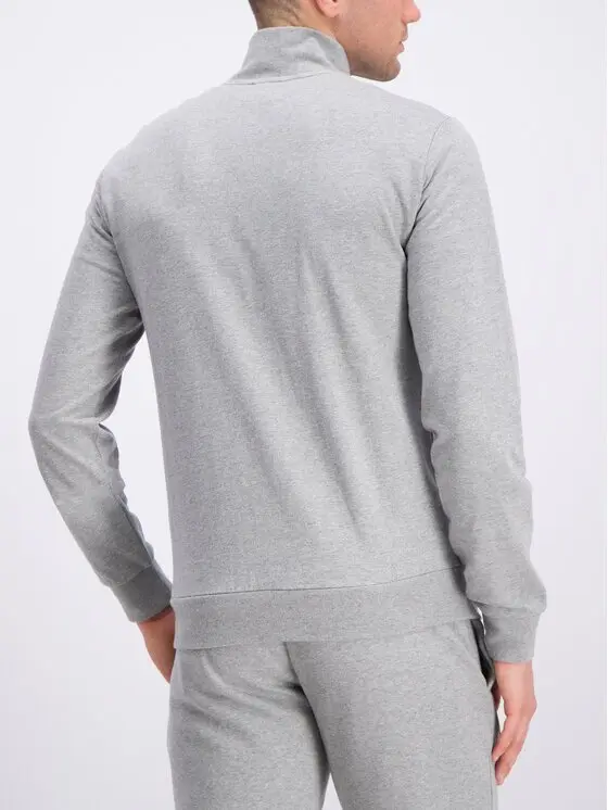 EA7 Logo Collar Zip-up Jacket
