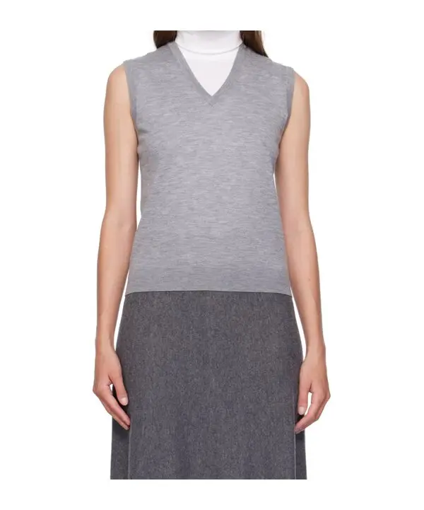LISA YANG Lauri Vest - Dark Mist