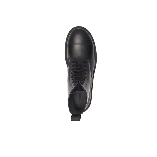 Balenciaga Strike Lace-up Boots - Black