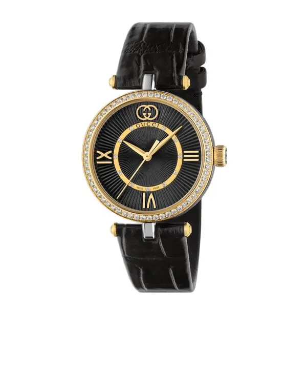 Gucci Model 2000 Watch, 30mm - Black