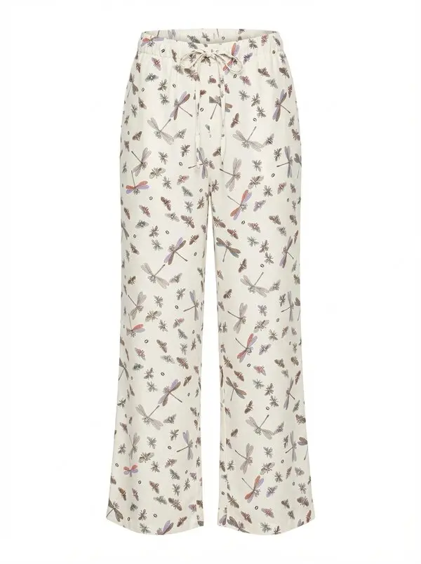 Gucci Printed Wide-leg Trousers