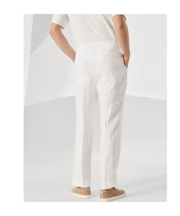 Brunello Cucinelli Linen Trousers