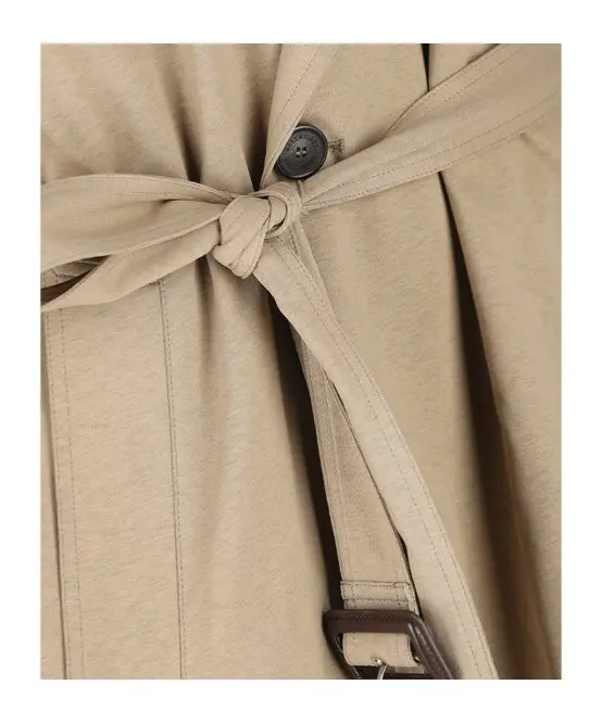 Balenciaga Belted Double-breasted Trench Coat