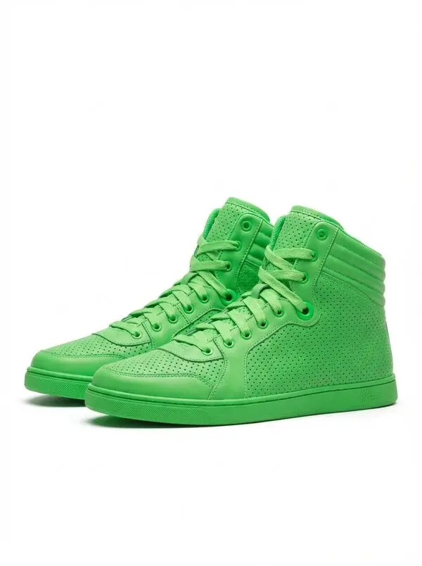 Gucci Logo Detail High-top Casual Sneakers