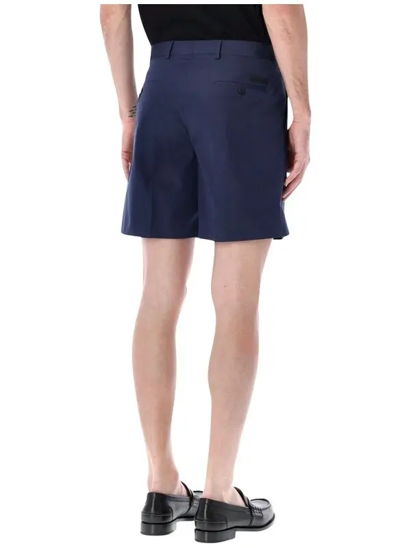 Prada Pleated Tailored Shorts