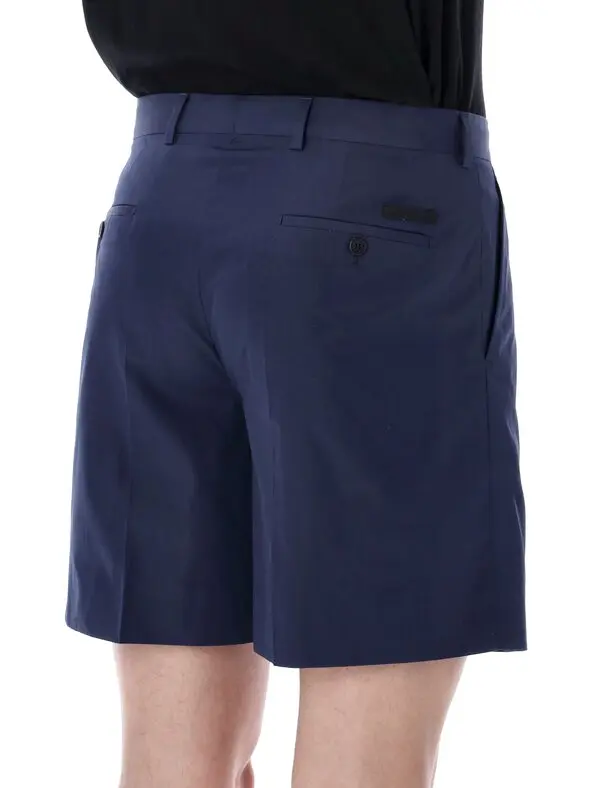 Prada Pleated Tailored Shorts