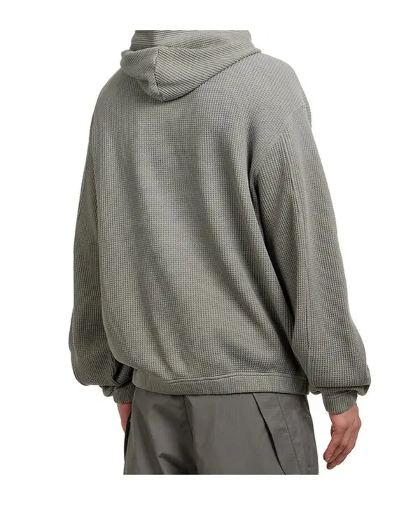 ROA Hooded Zip-up Sweatshirt - Grey