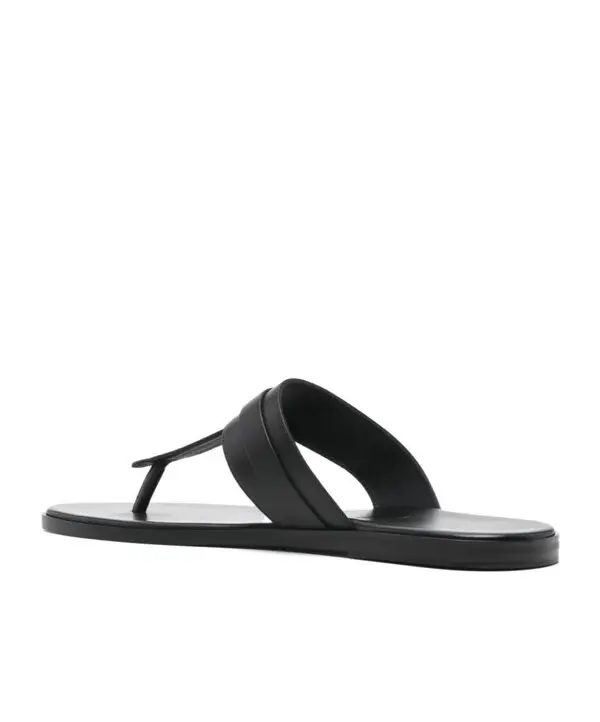 TOM FORD T Logo Thong Strap Sandals