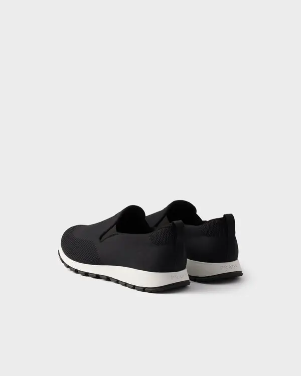 Prada Logo-detail Slip-on Sneakers