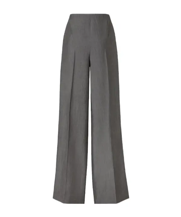 Fendi Wide-leg Pleated Trousers