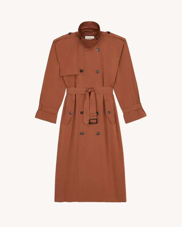 Saint Laurent Double-breasted Trench Coat