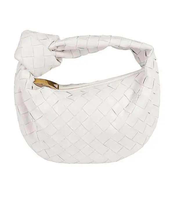 Bottega Veneta Mini Jodie Tote Bag - White