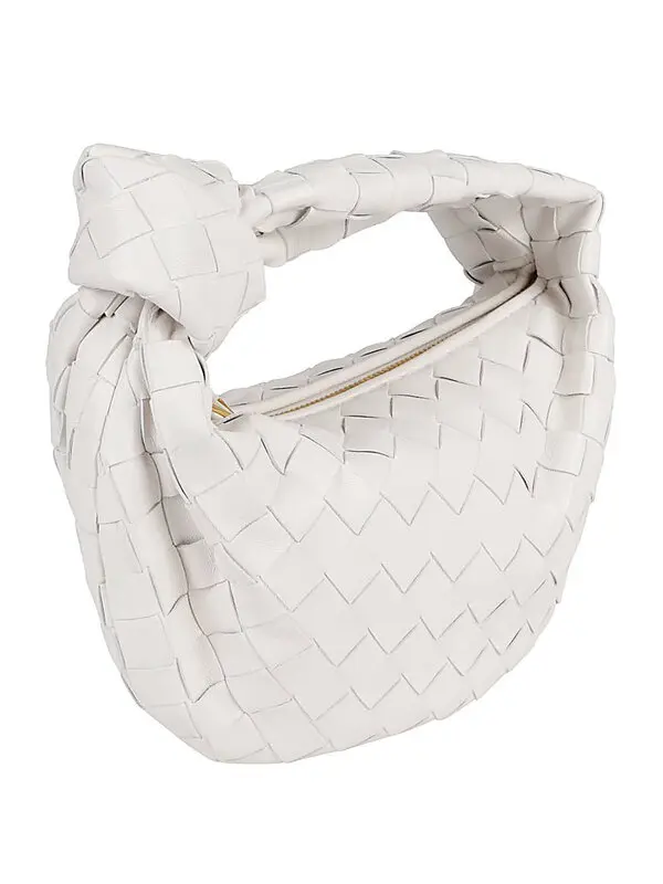 Bottega Veneta Mini Jodie Tote Bag - White