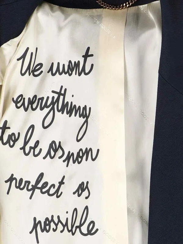GOLDEN GOOSE Double-breasted Tailored Blazer
