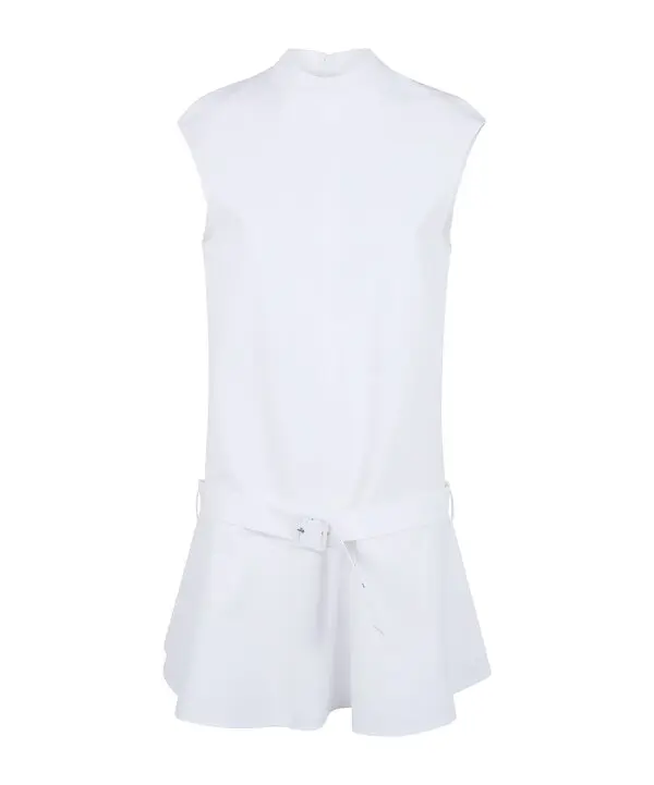 SEMICOUTURE Sleeveless Belted Dress