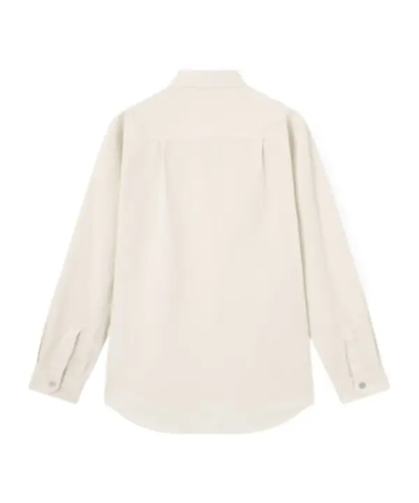 Stone Island Logo-embroidered Shirt - Ivory