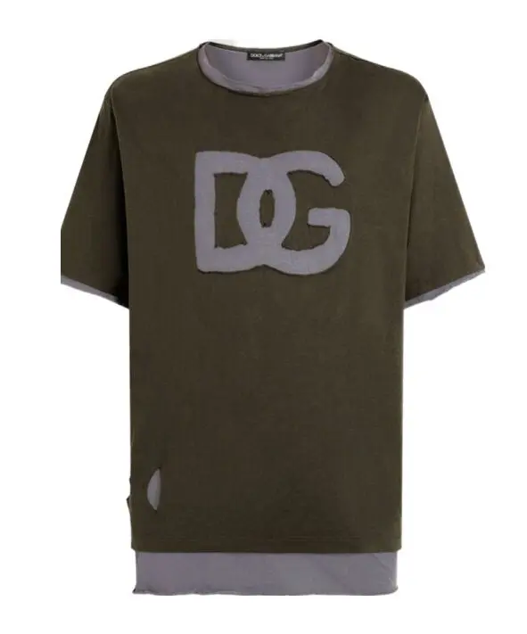 Dolce & Gabbana Dolce Gabbana Double Layered T-shirt