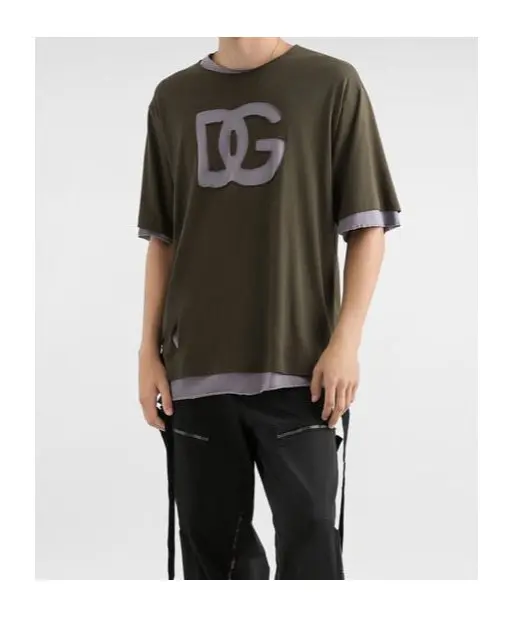 Dolce & Gabbana Dolce Gabbana Double Layered T-shirt