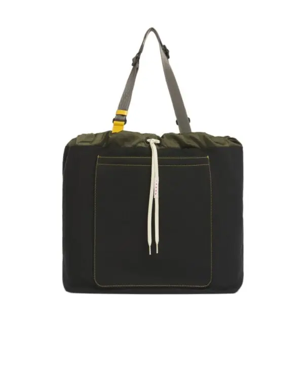 Marni Technical Fabric Tote Bag - Black