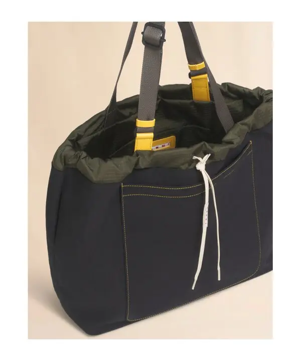 Marni Technical Fabric Tote Bag