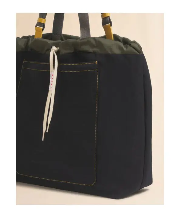 Marni Technical Fabric Tote Bag