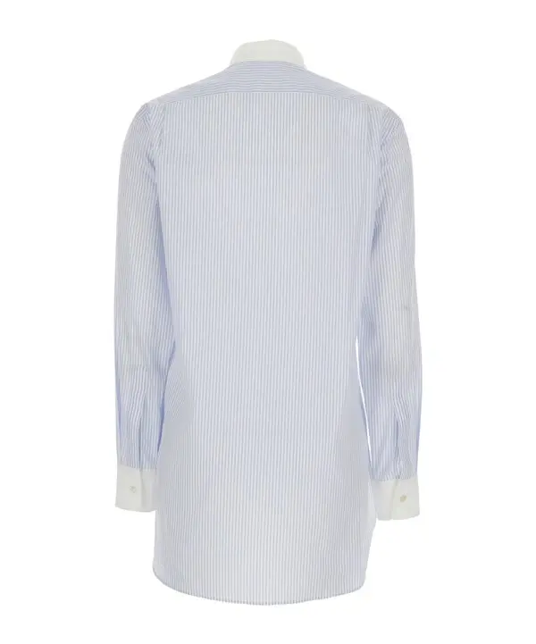 THE ROW Hilbert Striped Shirt