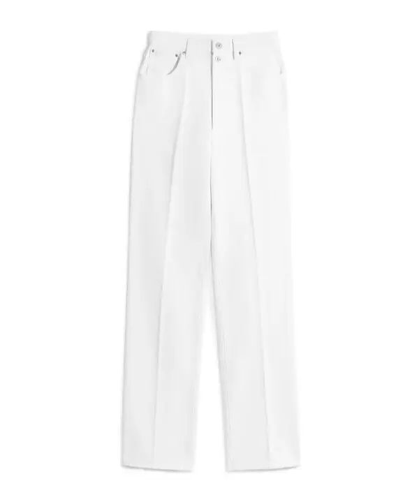 LEMAIRE Belt-loop Pocket Jeans - Milk