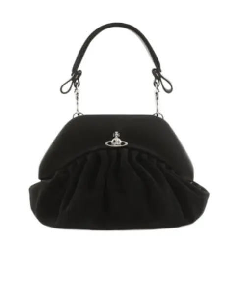 VIVIENNE WESTWOOD Brooke Clutch Bag - Black