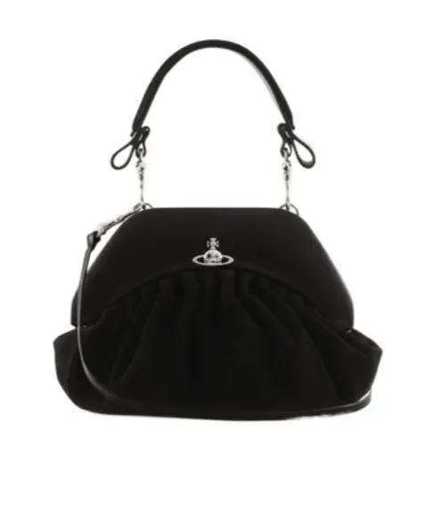 VIVIENNE WESTWOOD Brooke Clutch Bag - Black