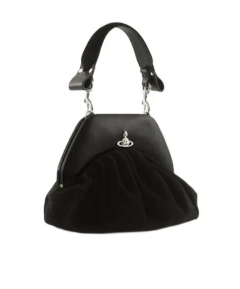 VIVIENNE WESTWOOD Brooke Clutch Bag - Black