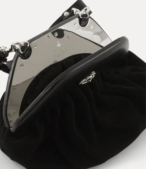 VIVIENNE WESTWOOD Brooke Clutch Bag - Black