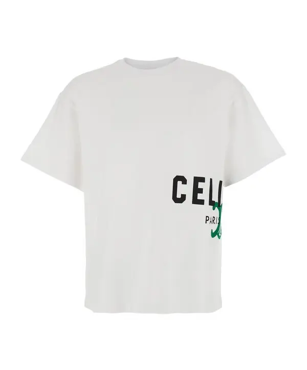 Celine T-shirt In Cotton Jersey - No