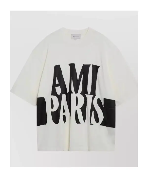 Ami Logo-print T-shirt - White