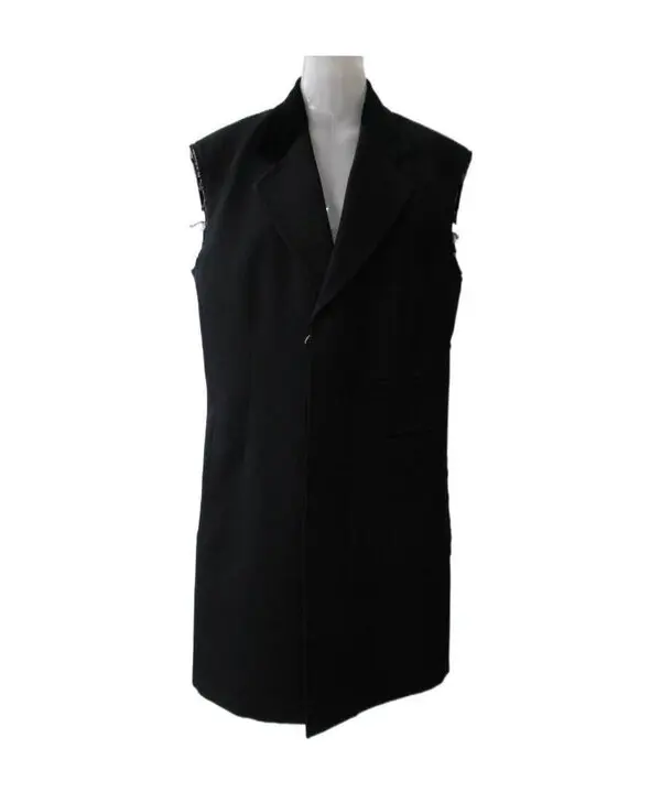 MAISON MARGIELA Four-stitch Sleeveless Coat - No