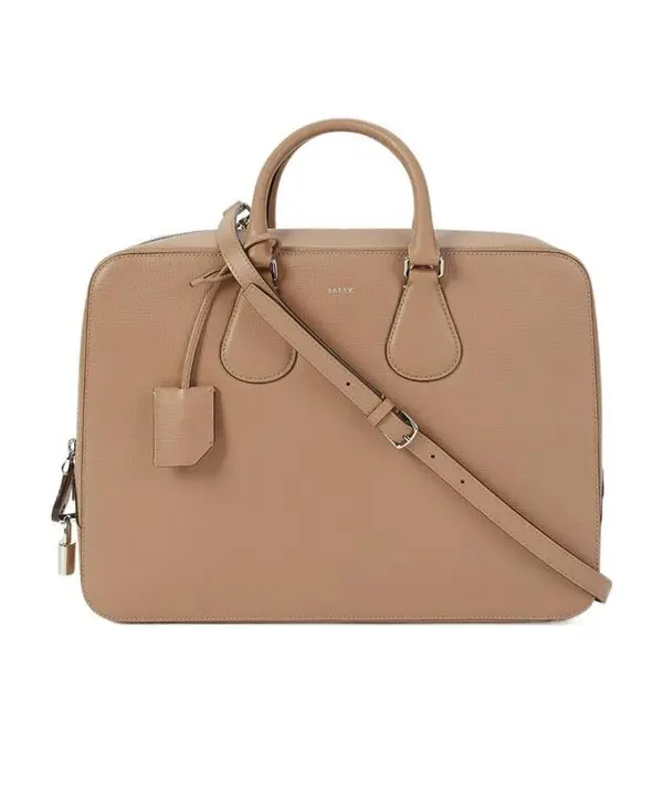 Bally Logo Briefcase - Green
